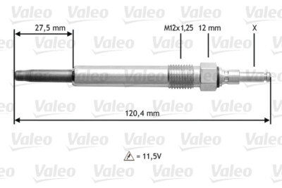 Fits Mercedes Benz OEM Diesel Glow Plugs 0011591501 M606 300E w124 E300 ...