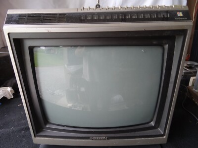 Panasonic Color TV with CompuFocus Vintage 80’s CRT CTF-1311 gamer TV ...
