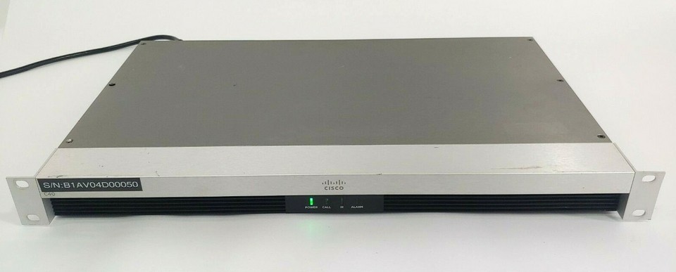 Cisco TelePresence Codec C40 Telecom Conference System 800-34910-04 B0 ...