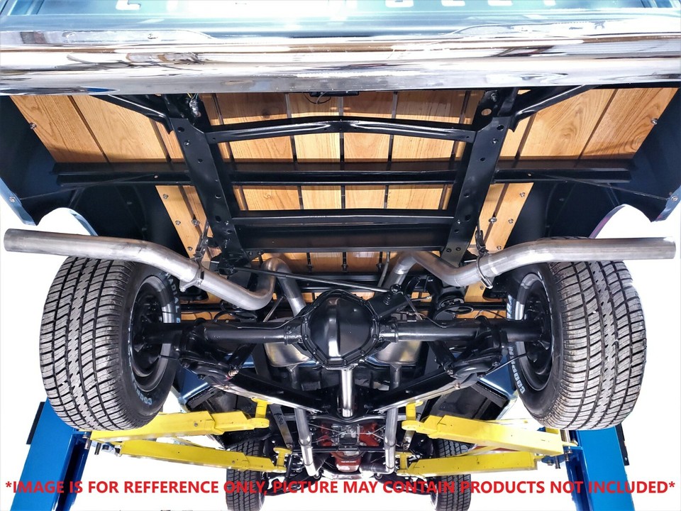 Chevy GMC C10 63-72 2.5" Dual Exhaust Kits Flowmaster Super 10 Side ...