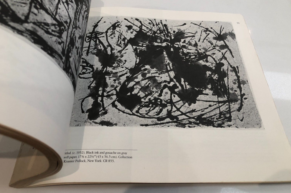 JACKSON POLLOCK, ‘DRAWING INTO PAINTING’ Exhibition Catalogue 1980. | eBay