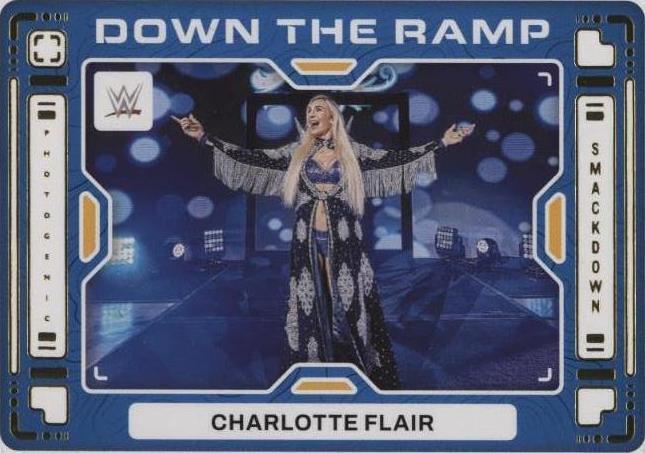 2024 Panini Photogenic WWE - Down the Ramp Charlotte #8 for sale online ...
