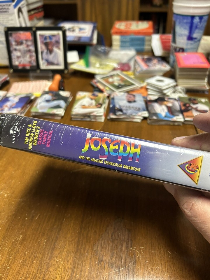 JOSEPH AND THE AMAZING TECHNICOLOR DREAMCOAT VHS - Donny Osmond Musical ...