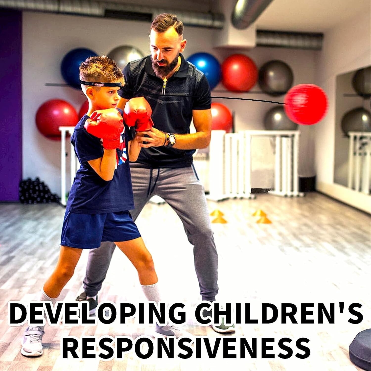 Boxbollen Original with App, Used by Celebrities - MMA Gear Boxing Ball ...