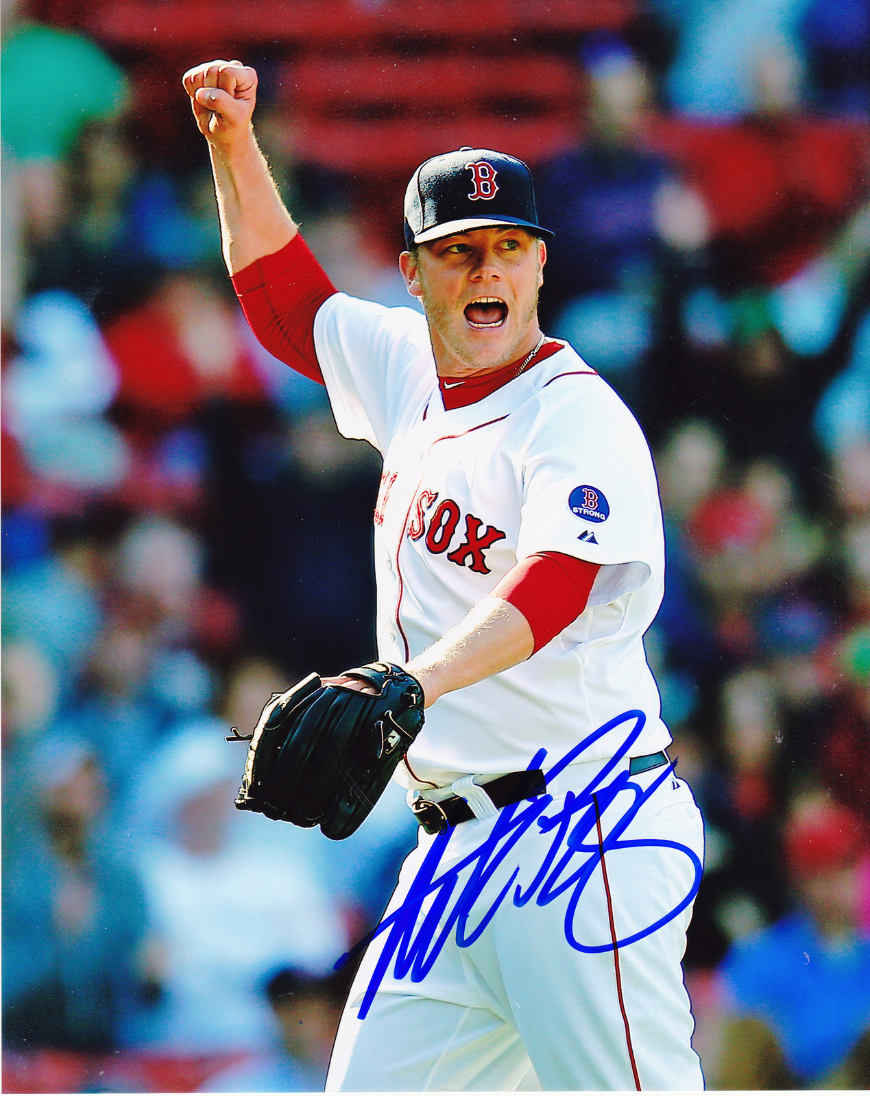 ANDREW BAILEY BOSTON RED SOX ACTION SIGNED 8x10 | eBay