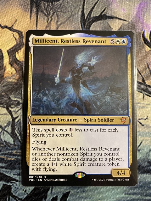 MTG Millicent, Restless Revenant Commander: Innistrad: Crimson Vow 001/ ...