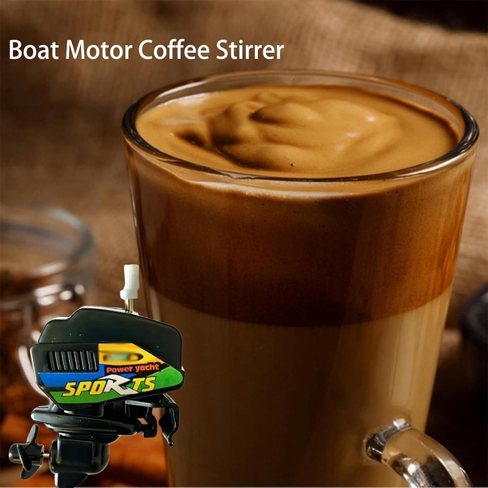 Motor Boat Coffee Stirrer, Wind Boat Engine Coffee Stirrer, Gadgets8512 ...