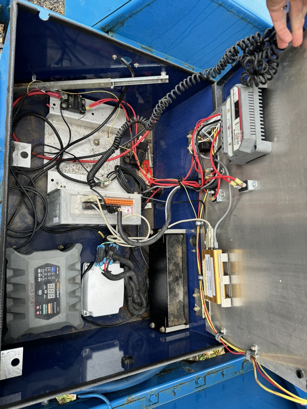 ADDCO SOLAR PORTABLE MESSAGE SIGN BOARD TRAFFIC 3-lines | eBay