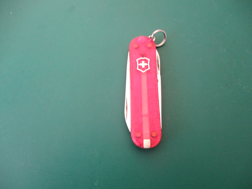 Victorinox SD Classic . Translucent Pink. Early model. | eBay