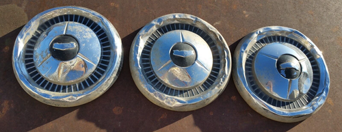 57 Hub Caps hubcap wheel rim cover 57 Chevy ? 1949-1975 Chevrolet Ford ...