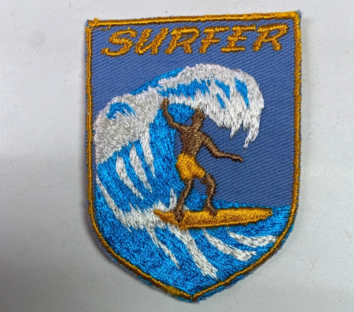 Surfer wave surf board Patch E6 | eBay