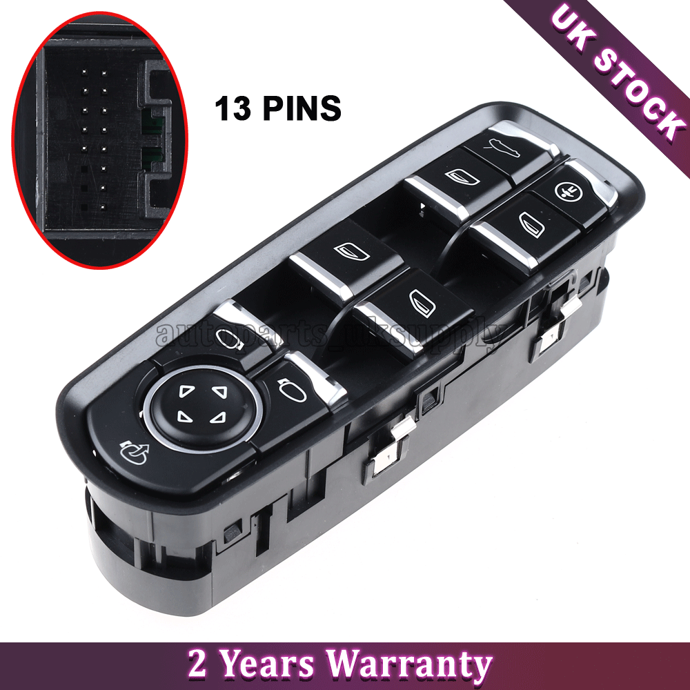 7PP959858R Window Lifter Switch for Porsche Cayenne 92A Macan 95B ...