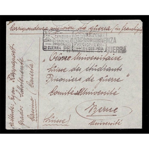SP718 - 1918 Prisoners Of War Red Cross From Cassino To Bern - WWI | eBay