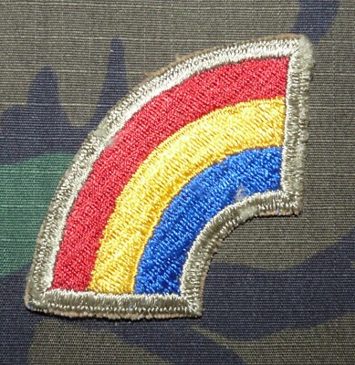 Original WW2 era US Army 42nd Infantry Division Cut Edge Sleeve Patch ...