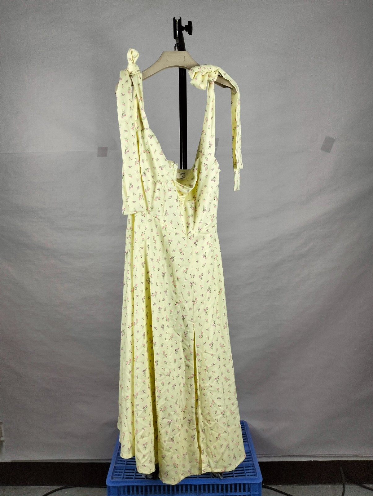 HOUSE OF CB 'Alicia' Lemon Floral Print Midi Sundress /Size S-US 4-6 ...