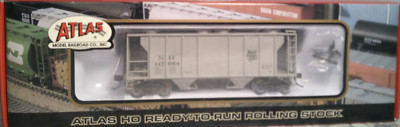 ATLAS #1814-2 HO SCALE PS-2 COVERED HOPPER NEW HAVEN ROAD #117064 NEW ...
