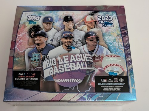 (FACTORY SEALED) 2023 TOPPS BIG LEAGUE BASEBALL HOBBY BOX | eBay