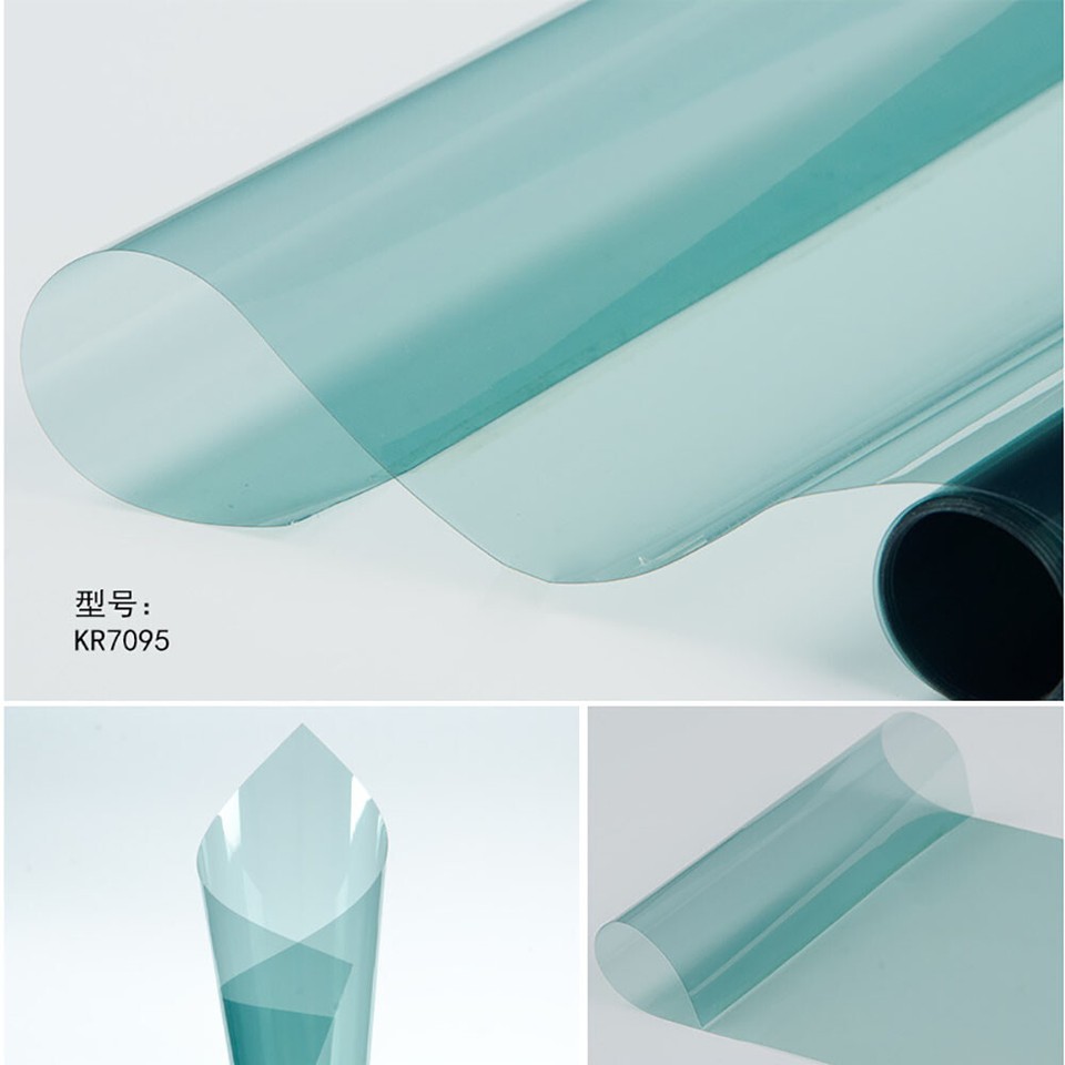 4mil Light Blue Nano Ceramic Film VLT70% Car Window Tint Heat ...
