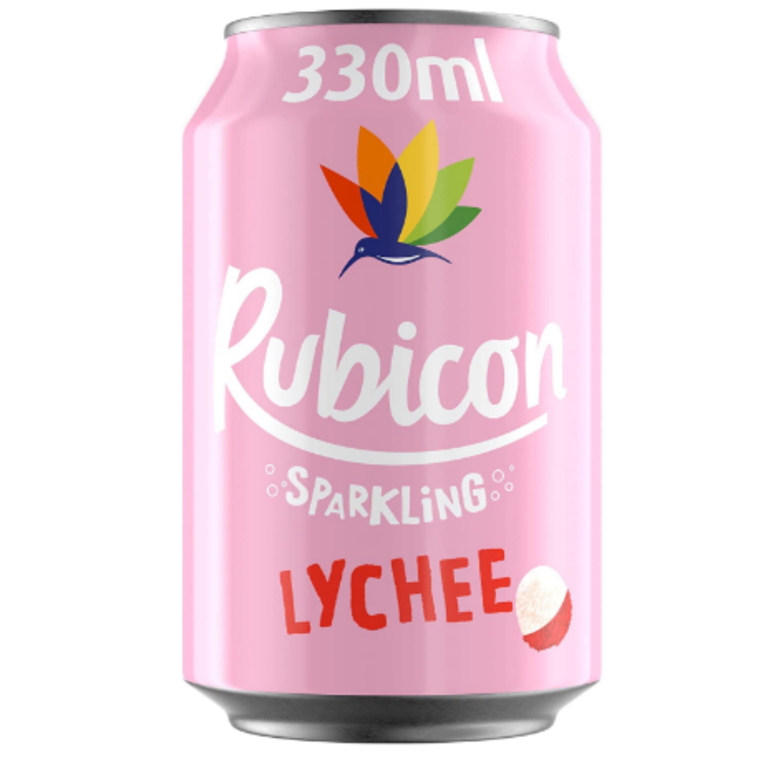 Rubicon Sparkling Fizzy Drink Cans, 330 ml - Pack of 18 Pack of 24 Fast ...