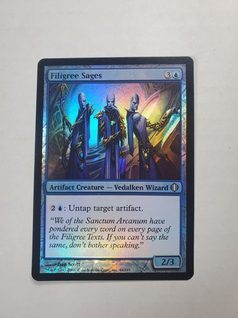 MTG Filigree Sages Shards of Alara 44/249 Regular Uncommon for sale ...
