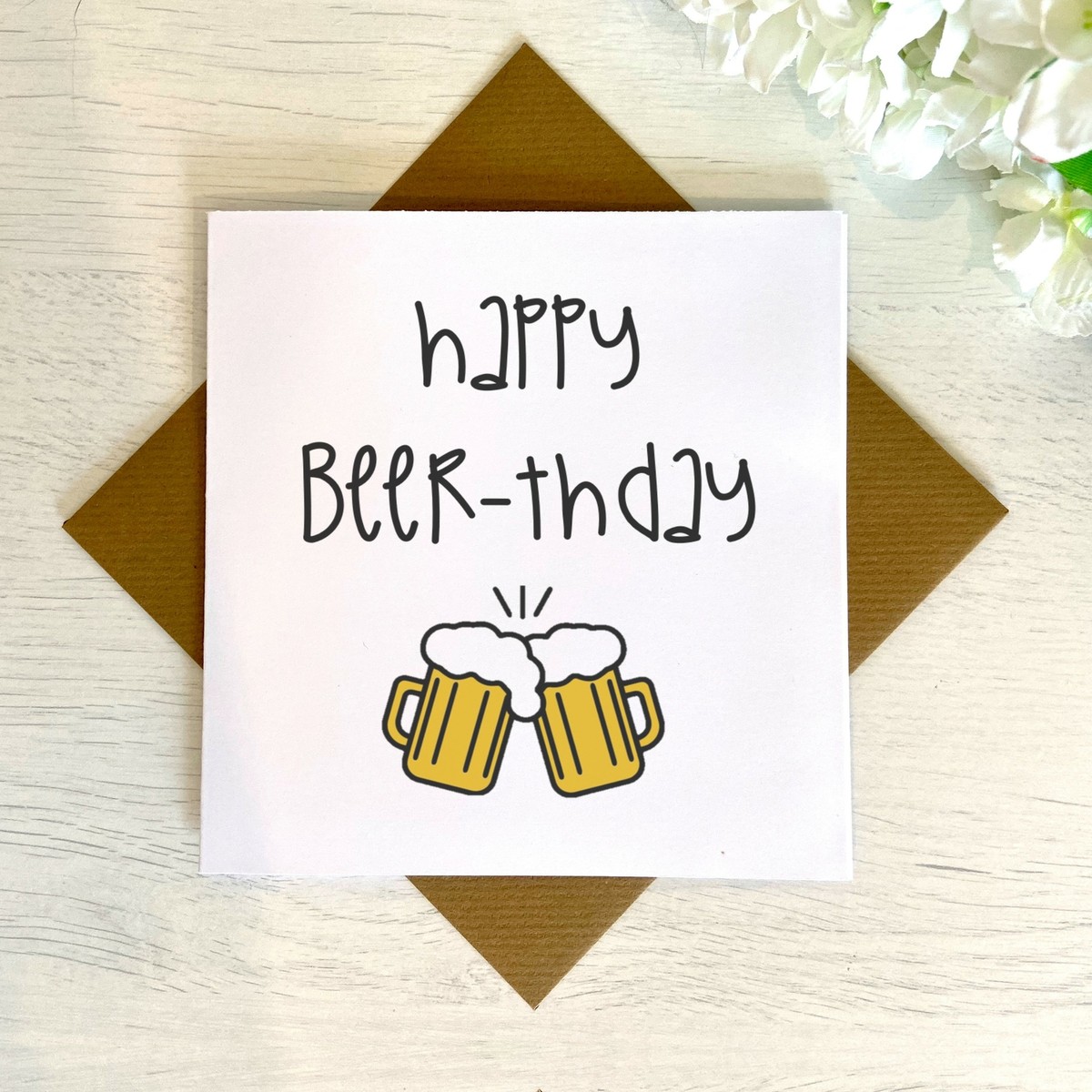 Happy Birthday Images For Him With Beer