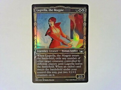 Foil Lagrella, the Magpie Showcase New Capenna Magic the Gathering MTG Multi | eBay