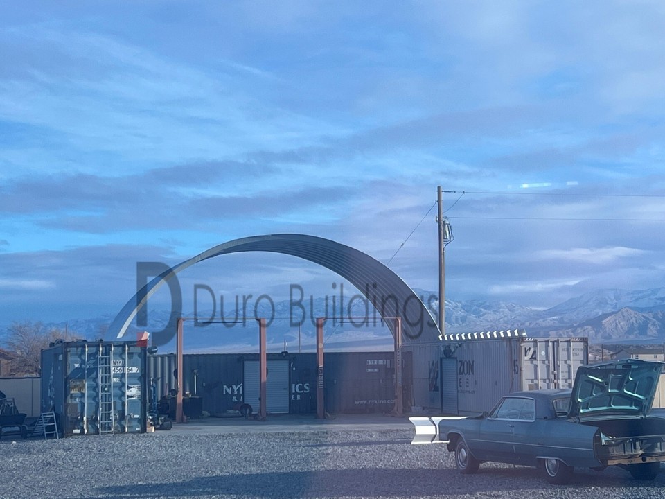 NEW DuroSPAN Steel 32x40x13 Metal Building Conex Box Container Cover ...