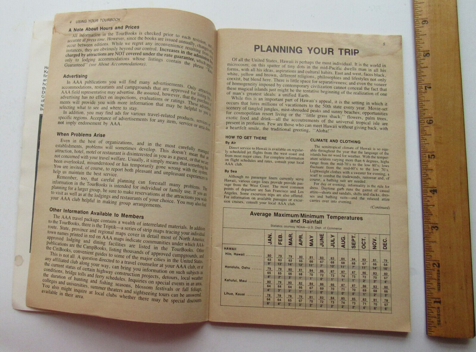 AAA Tour Book Hawaii 1983 Edition | eBay