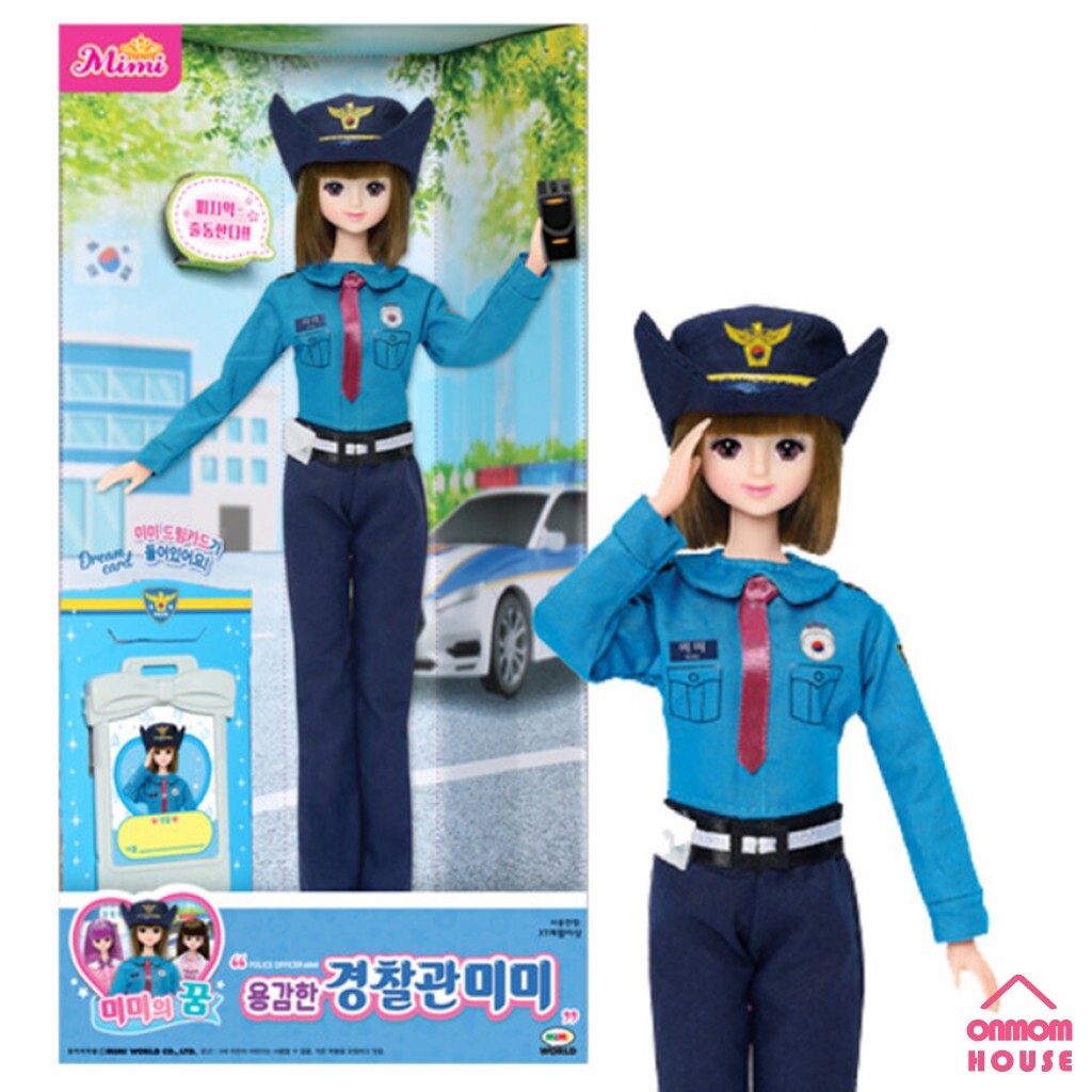 Mimiworld Brave Policeman Mimi Korean Barbie Doll Toy | eBay