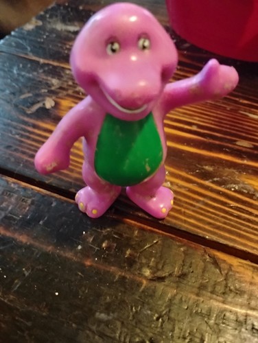 Vintage Mini Toy Barney Figure PVC 3” - 1993 - Cake Topper Toy - Cute ...