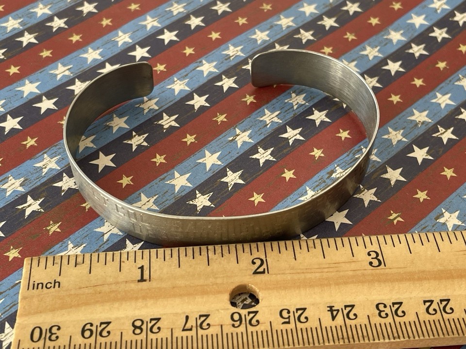 Authentic Vietnam War POW/MIA Bracelet EARL P. HOPPER JR USAF Pilot Lt ...