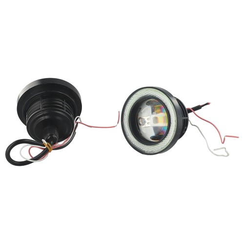 RGB LED Fog Lights COB Angel Eyes Off-road Driving Versatile ...