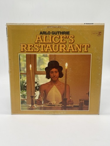 ARLO GUTHRIE ALICE'S RESTAURANT 12" LP VG+ VINYL RECORD REPRISE RS6267 ...