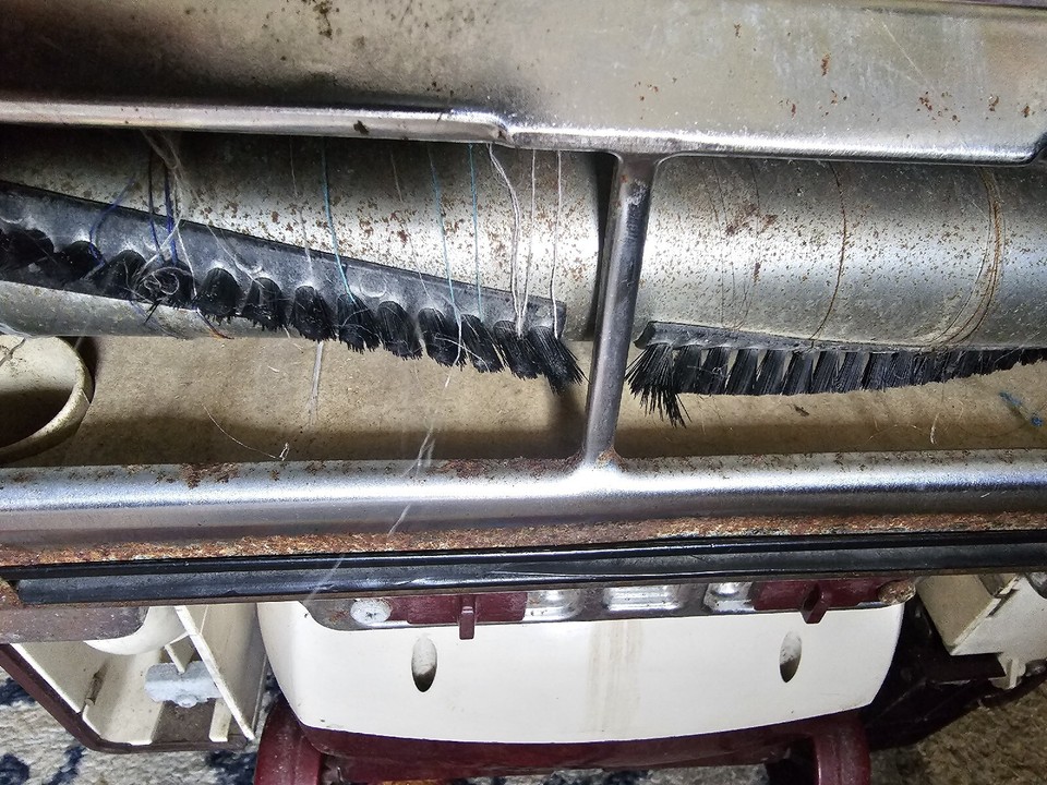 Vintage Panasonic Jet-Flo MC-6210 Upright Vacuum Cleaner Runs & Sucks ...