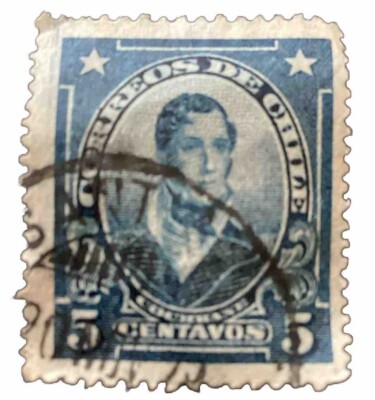 Chile, South America Admiral Cochran Stamp Type III Used | eBay