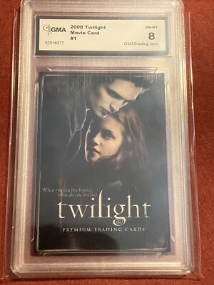 1st Appearance BELLA SWAN EDWARD CULLEN NECA 2008 Twilight Card #1 ...