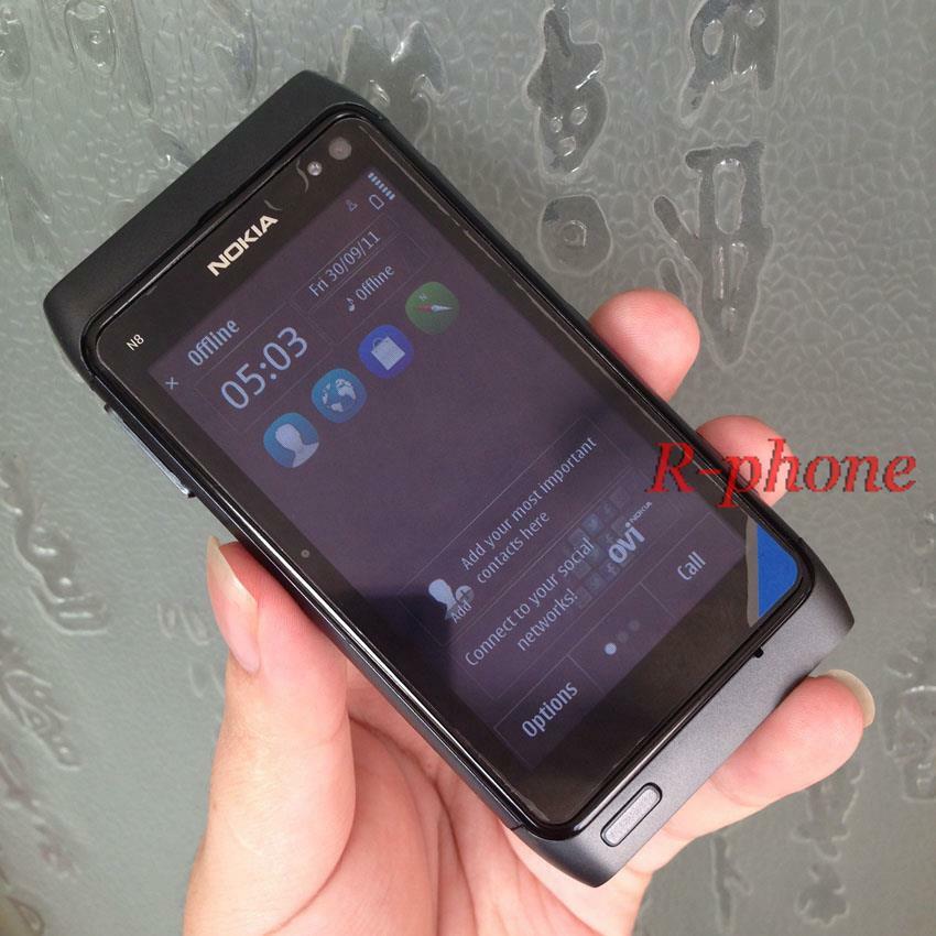 Unlocked Nokia N8 N8-00 3G WIFI GPS 12MP Touchscreen 3.5" 16GB ...
