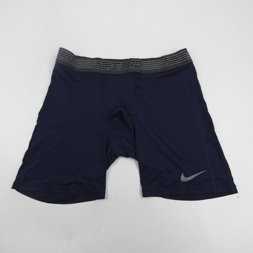 Nike Pro Dri-Fit Compression Shorts Men's Navy Used | eBay