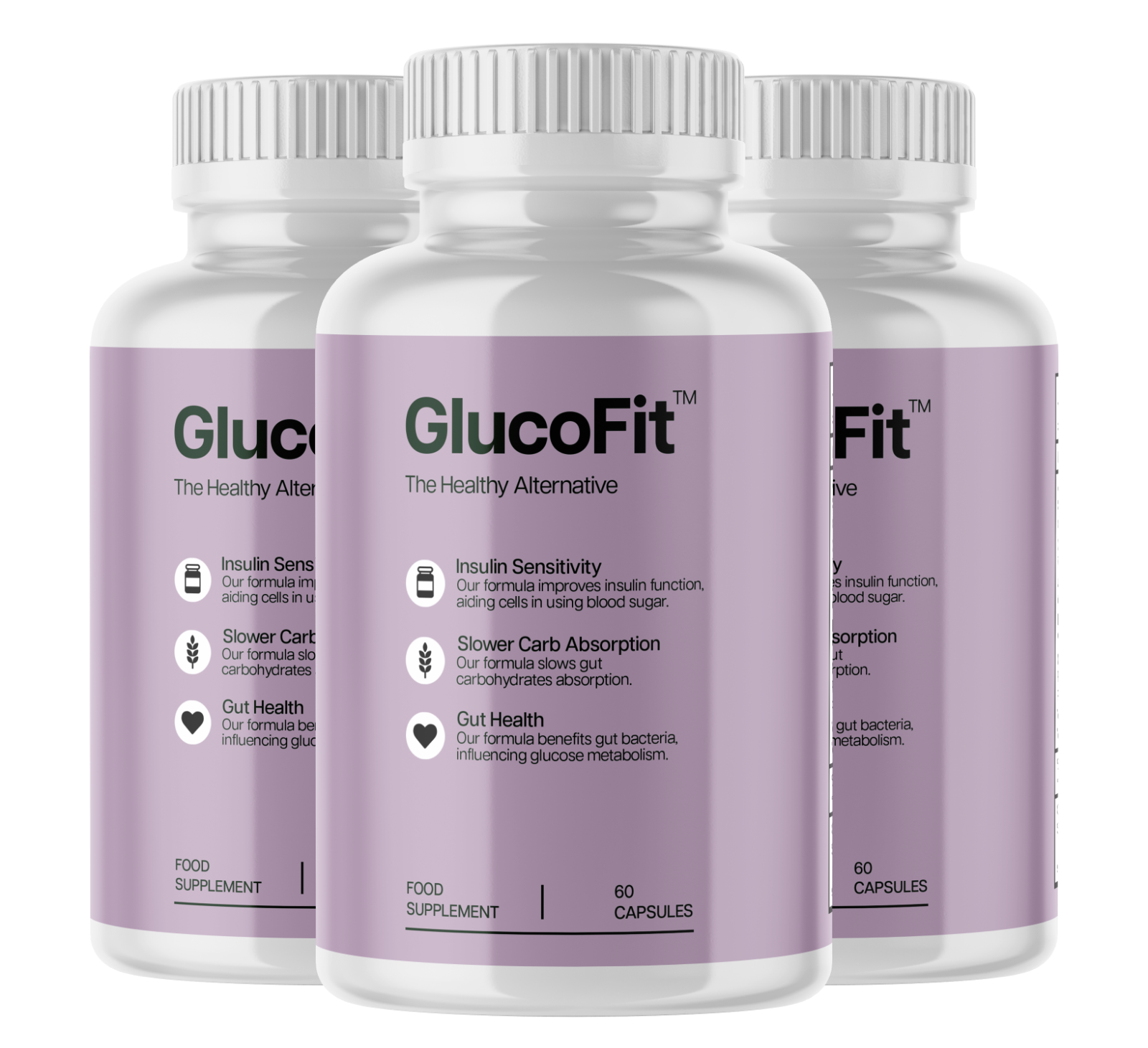 GlucoFit The Healthy Alternative - Three Months supply - 180 Capsules ...