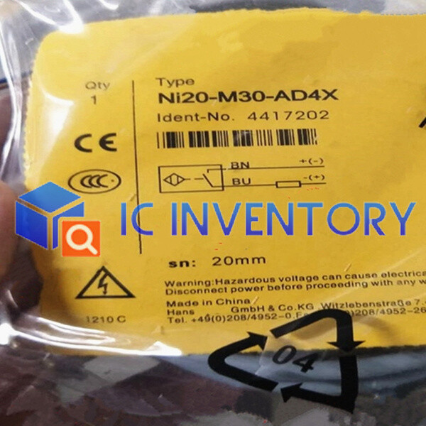 Brand New Turck Proximity Sensor NI20-M30-AD4X NI20M30AD4X | eBay