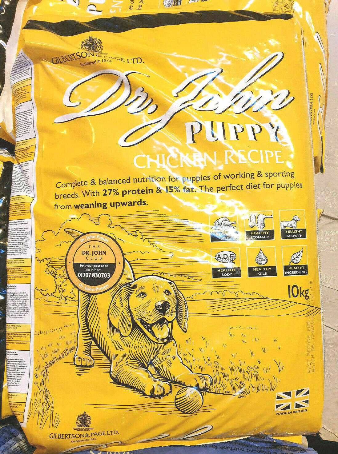 DR JOHN PUPPY : 2kg 4kg 10kg Complete Junior Dog Food bpl Puppies vf ...