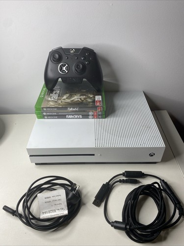 Microsoft Xbox One S 1TB White Console + Razer Wolverine Controller + 3 ...