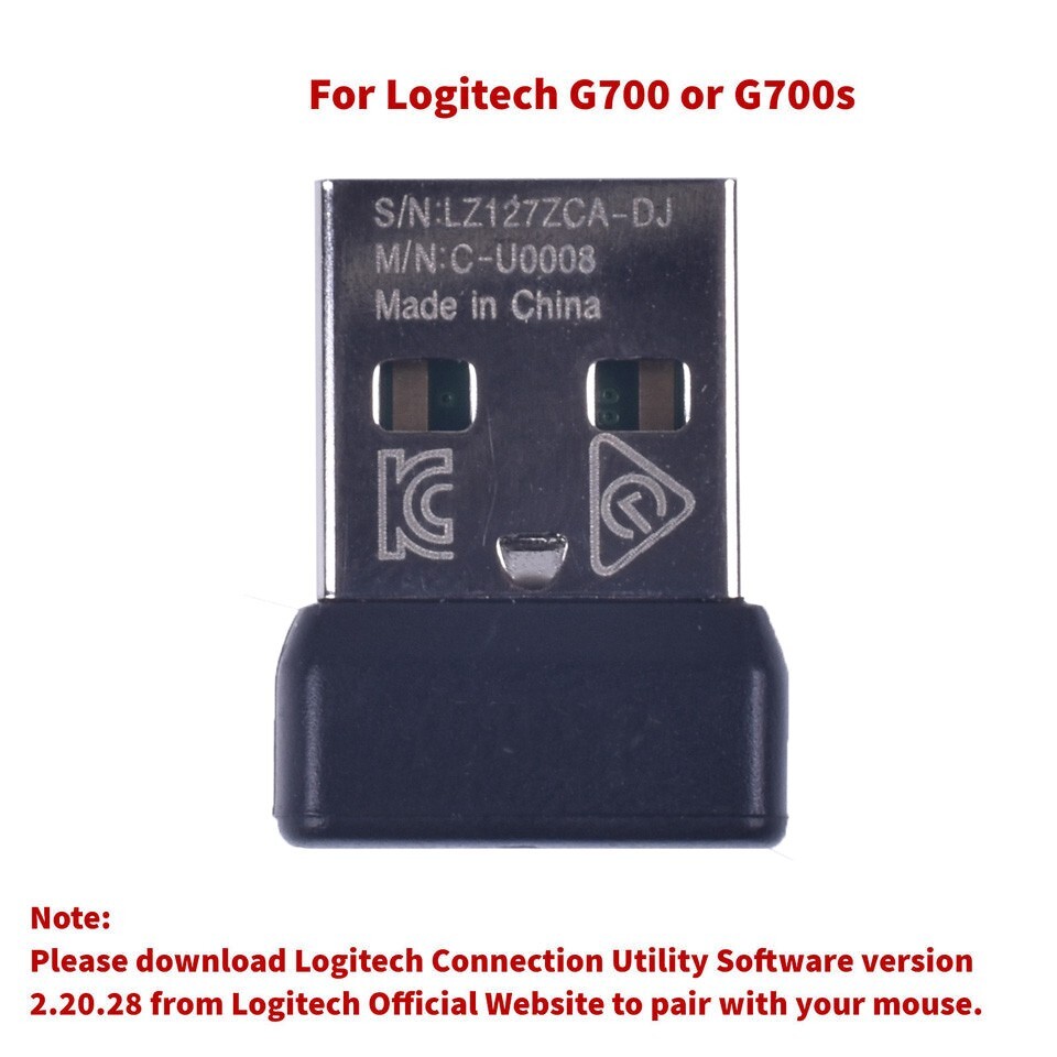 Original Wireless Mouse USB Receiver for Logitech G700 G700s G602 G900 ...