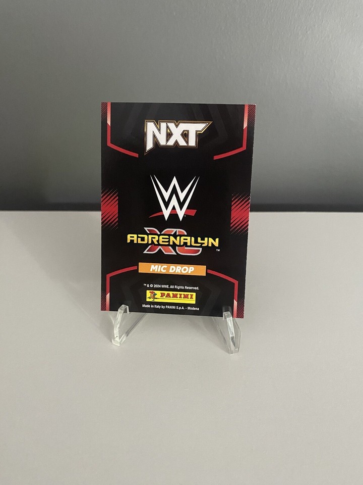 Ava WWE Panini Adrenalyn XL Mic Drop card Wrestling NXT Womens 2024 | eBay