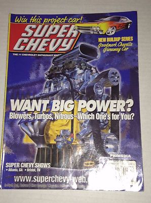 Super Chevy Magazine Goodmark Chevelle Show In Georgia November 2001 ...