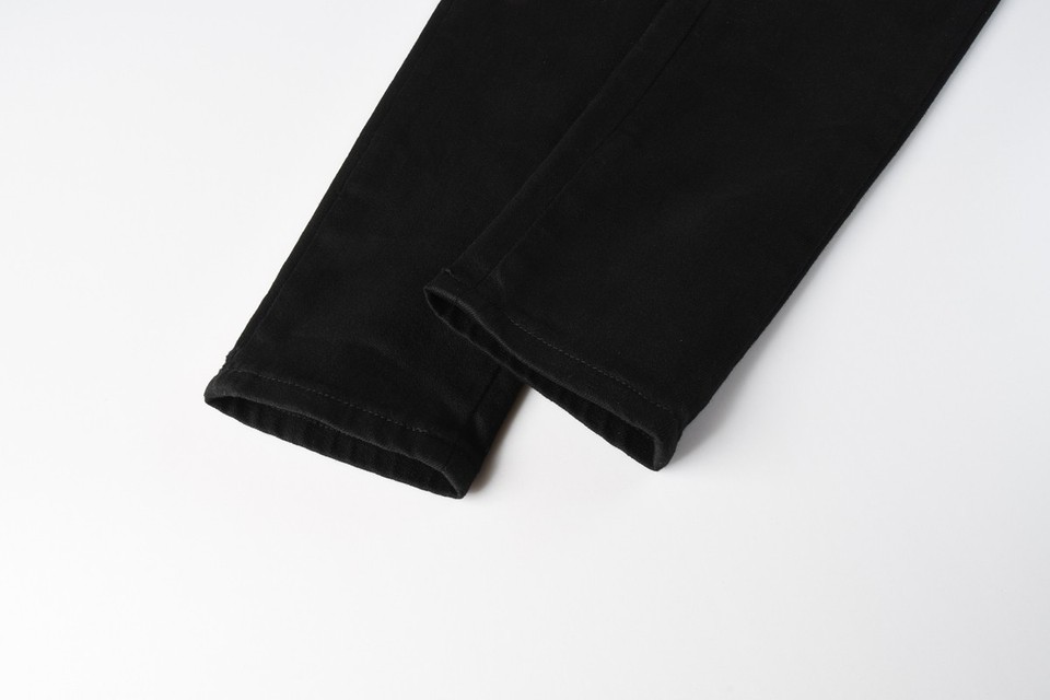 AMIRIS Jeans men Fashion brands Patch Repair Low Rise Skinny Denim ...