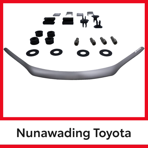 Genuine Toyota Bonnet Protector Matte Tinted Hilux Extra & Dual Cab 06/ ...