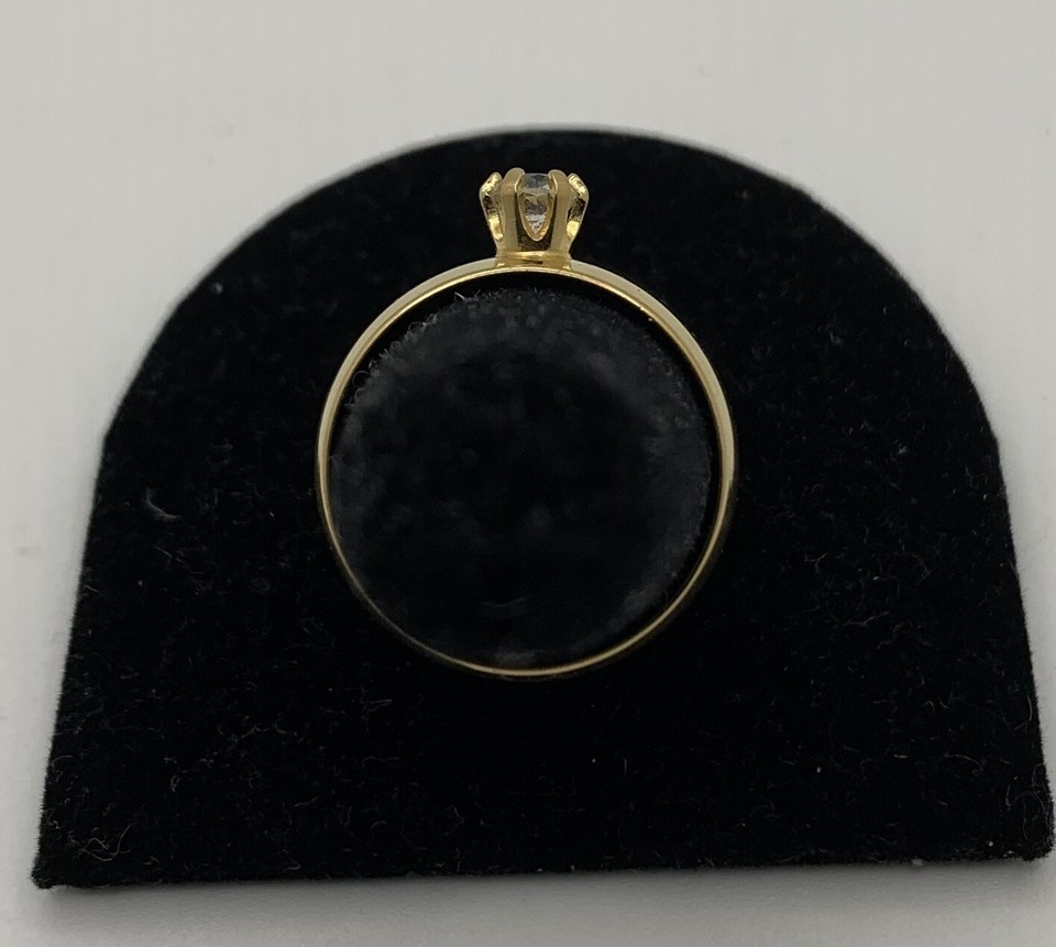 Signed SETA Gold tone 3/8” band with Rhinestone. Size 8 1/2 | eBay