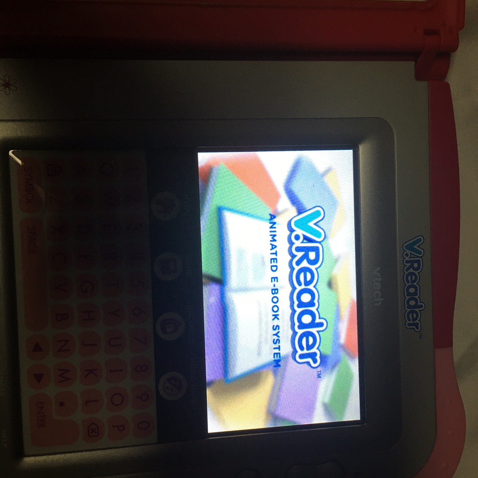 VTech VReader Learning System-Pink And One Game Tested And Fully ...