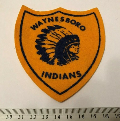 Waynesboro Indians Pennsylvania Felt Patch Vintage | eBay